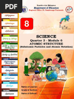 G8 Science Q3 PPT Atomic Structure | PDF | Atomic Nucleus | Atoms