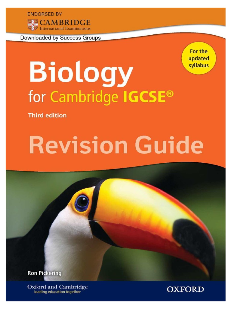IGCSE Biology Revision Guide | PDF | Career & Growth