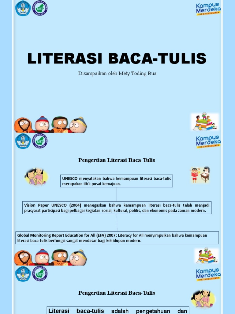 Pertemuan 2 LITERASI BACA TULIS | PDF
