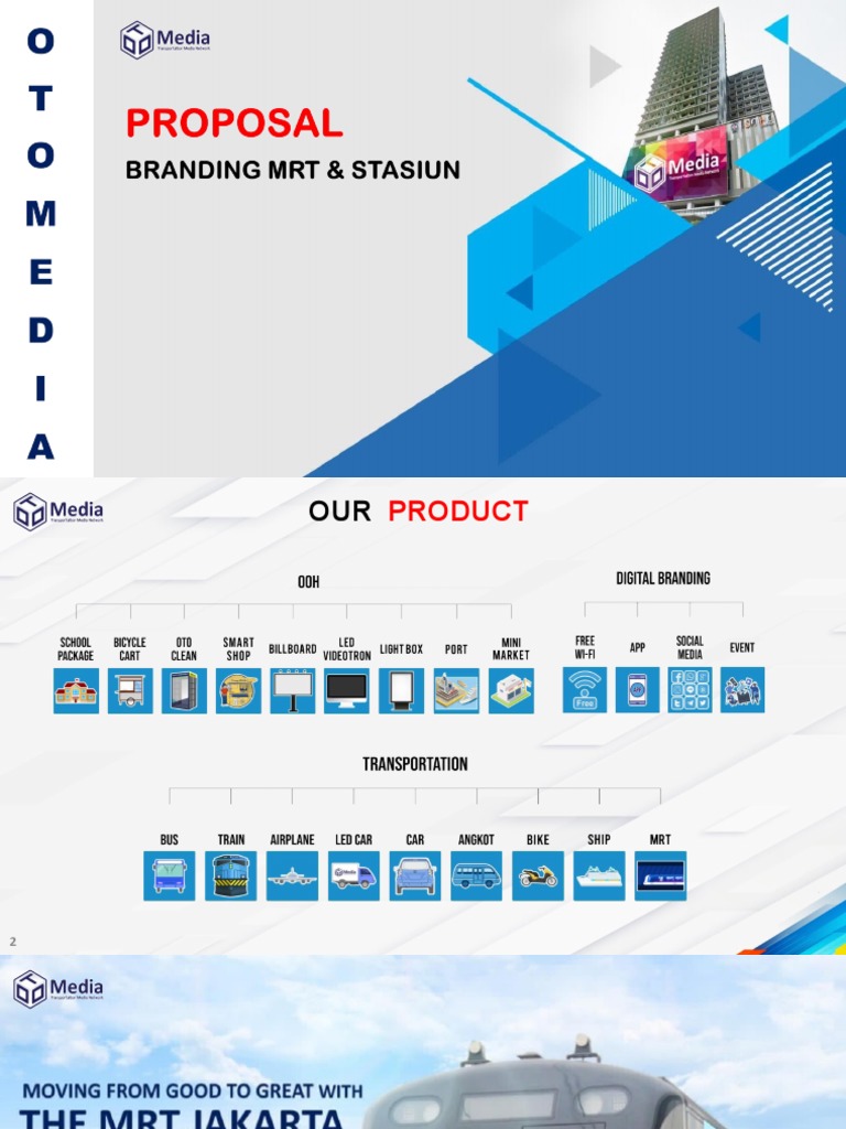 Promo MRT Branding & Stasiun MRT - Otomedia 2022 | PDF
