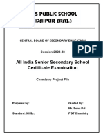 Class 11 English PROJECT SCHOOL CERTIFICATE | PDF