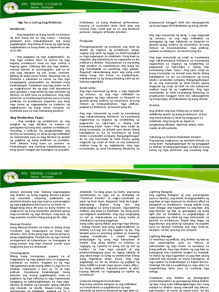 Modyul 7 Dulaan | PDF