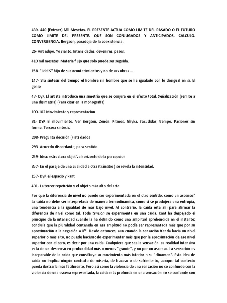 Fragmentos Utilizados en Monografía Deleuze-Kant | PDF | A priori y a posteriori | Immanuel Kant