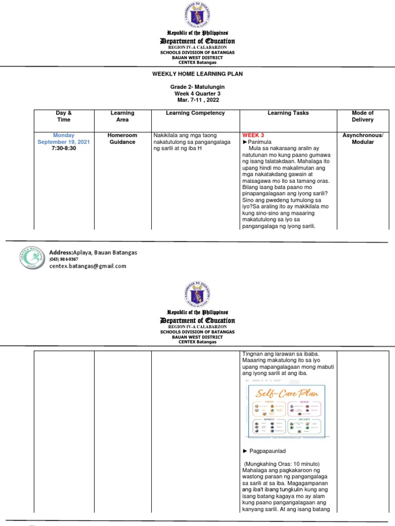 WHLP II Matulungin-Q3 Week 4 | PDF