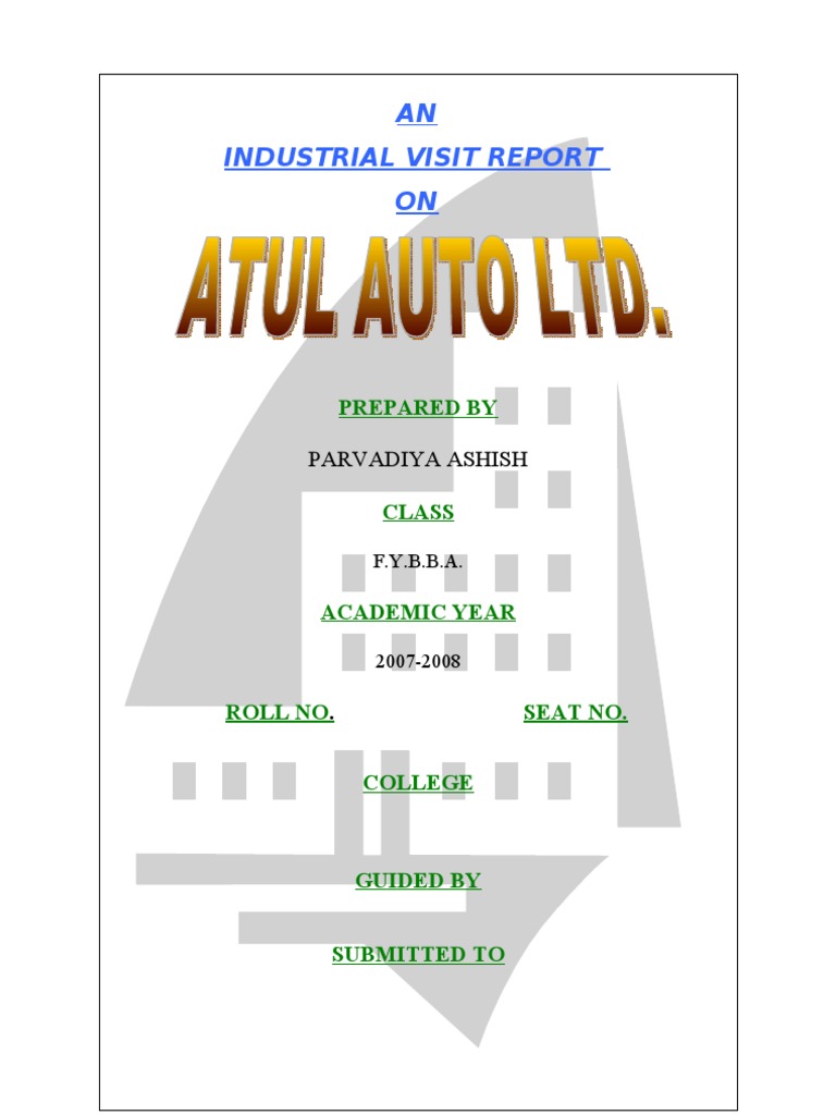 Atul Auto Limited-2 | PDF | Inventory | Employment