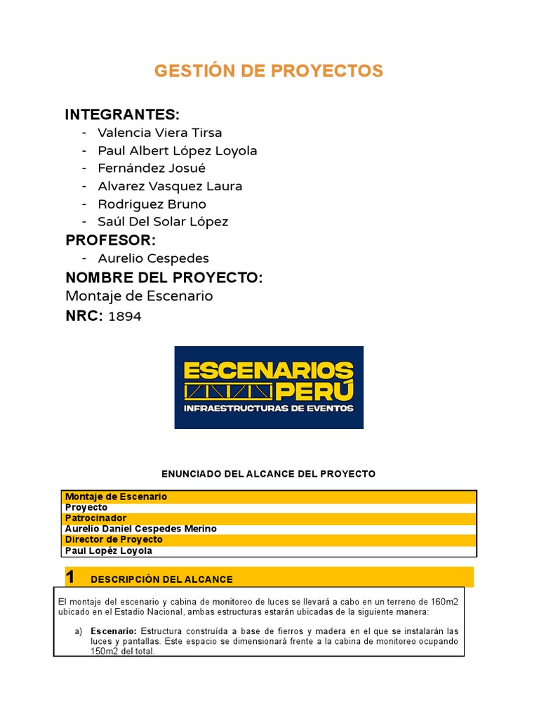Gestión Pr. Ep2 | PDF | Presupuesto | Planificación