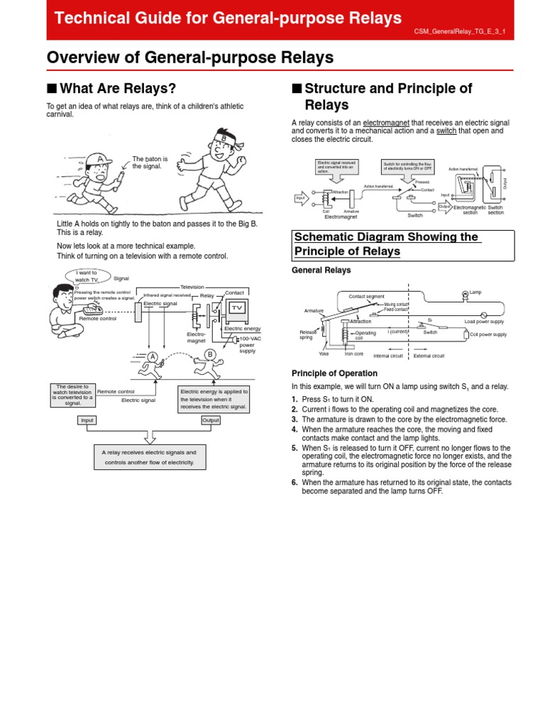 General-Purpose Relay Technical Guide | PDF