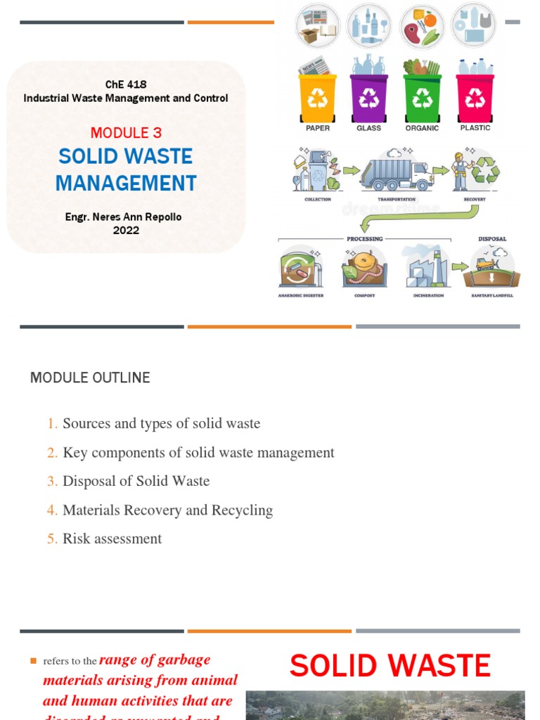 Solid Waste Management | PDF | Municipal Solid Waste | Waste Solid Waste Management | PDF | Municipal Solid Waste | Waste