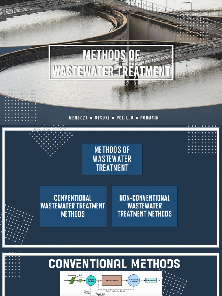 Methods of Wastewater Treatment | PDF | Sewage Treatment | Anaerobic ...