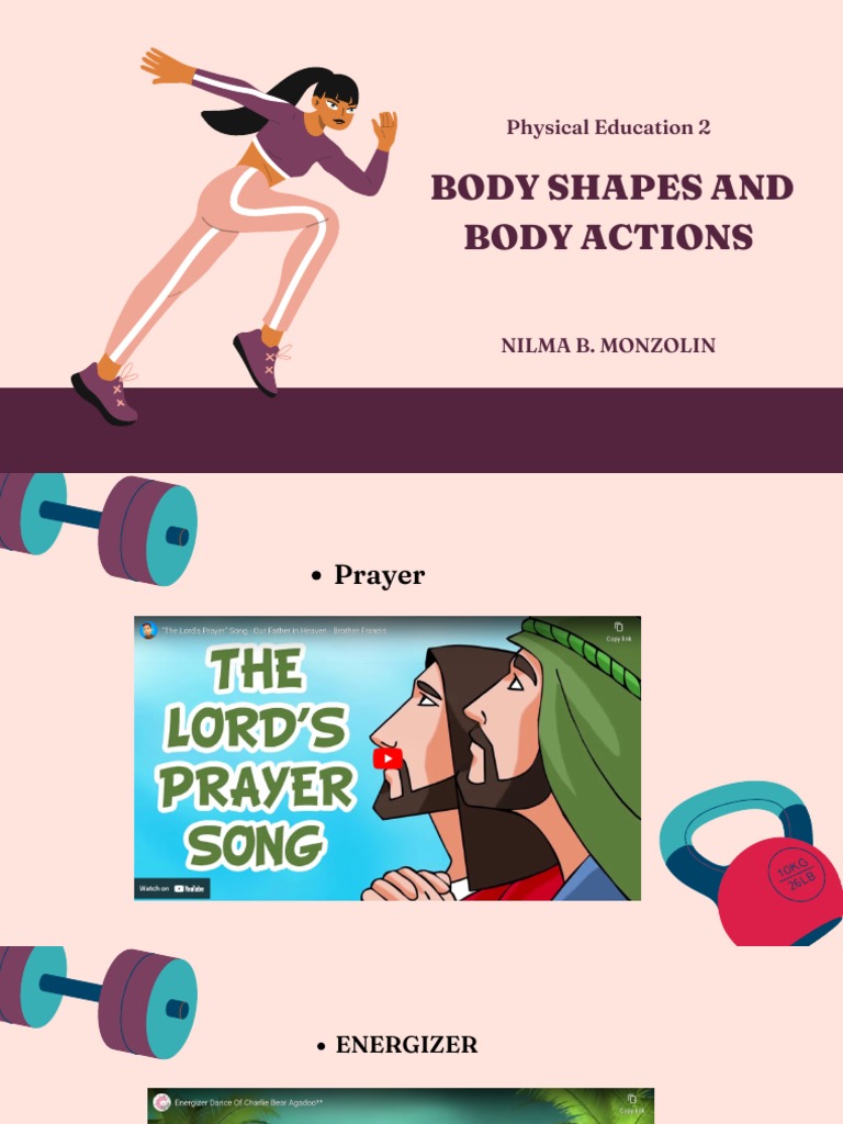 Body Shapes and Body Action | PDF | Physical Fitness | Recreation