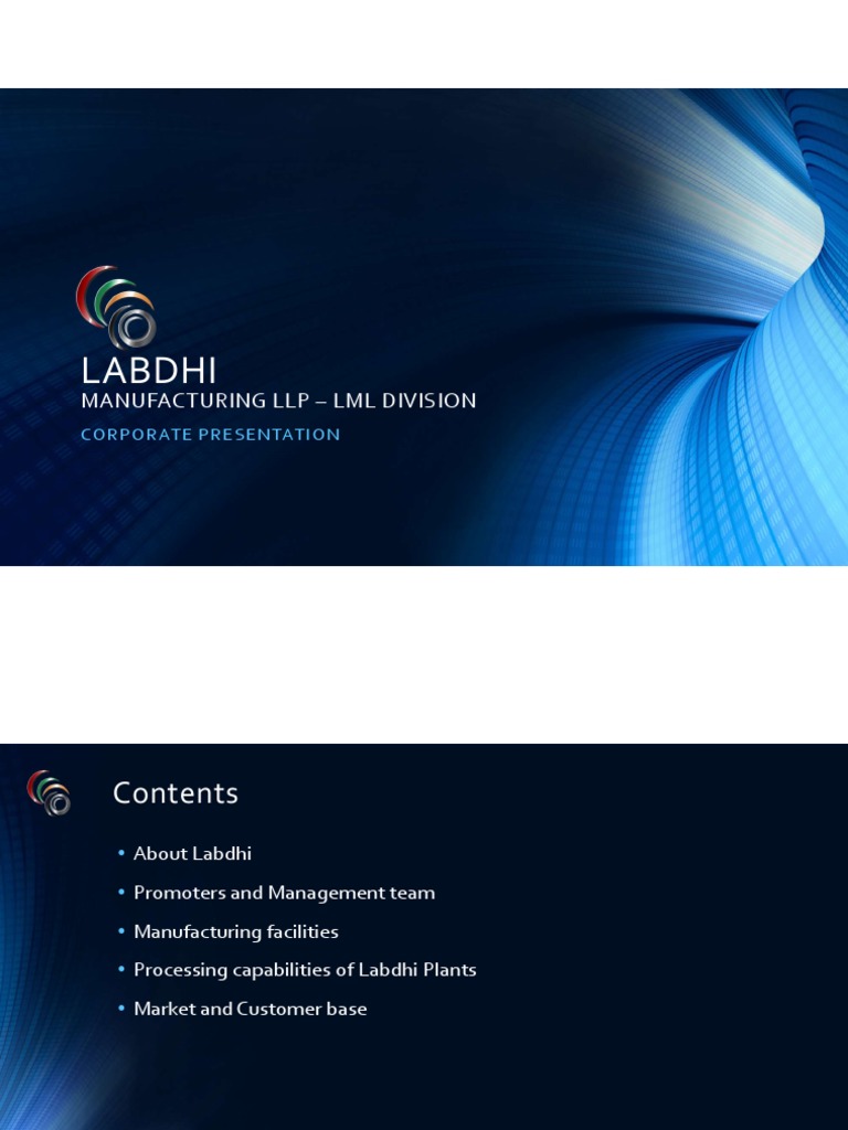 Labdhi Manufacturing Overview and Capabilities | PDF | Stainless Steel ...