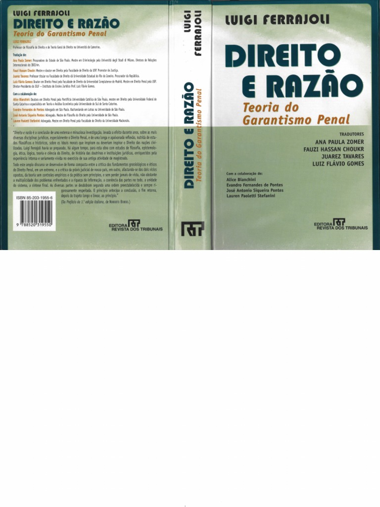 Luigi Ferrajoli Direito e Razao | PDF