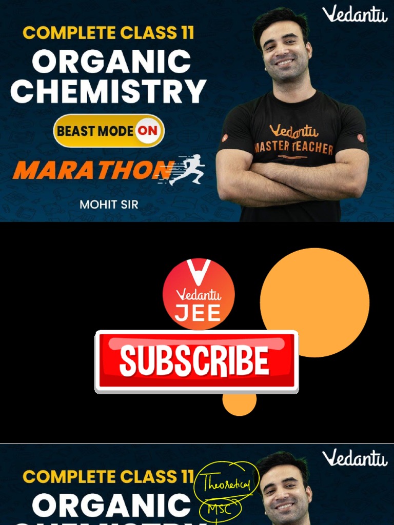 Organic Chemistry Class 11, One Shot Marathon, Jee Main and Advanced | Download Free PDF ...