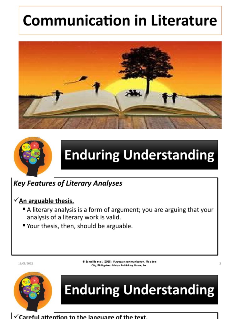 5 Communication in Literature | PDF | Communication | Literary Criticism