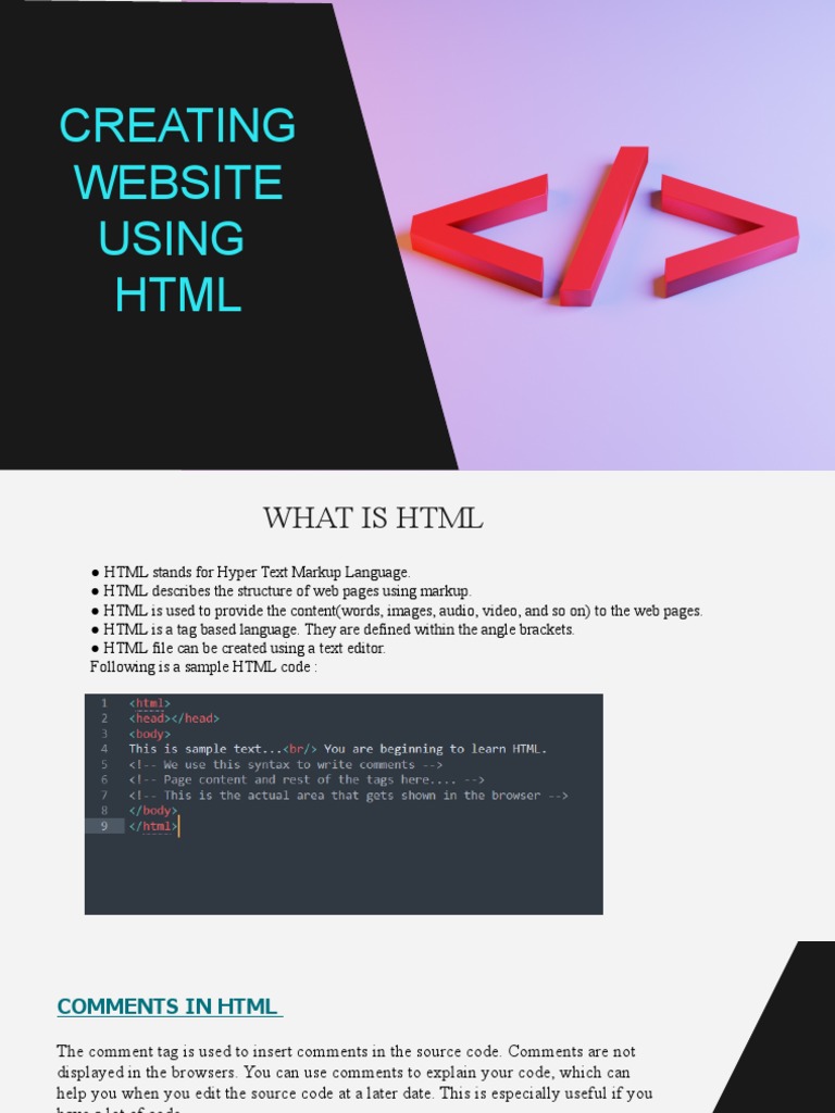 Webppt | PDF | Hyperlink | Html Element