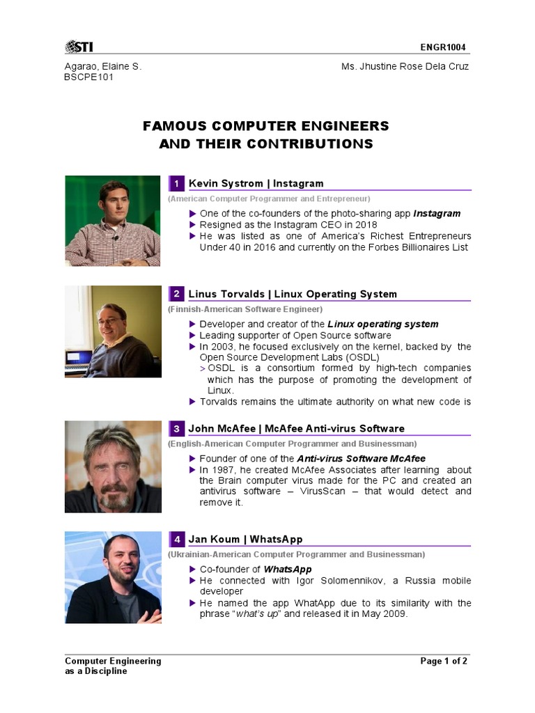 Assignment in CpE As A Discipline | PDF | Antivirus Software | Computing