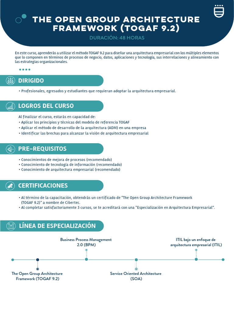 The Open Group Architecture Framework Togaf-9.2-1 | PDF | Arte