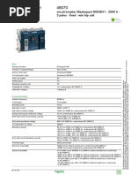Product Datasheet: Circuit Breaker Masterpact NW16H1 - 1600 A - 4 Poles ...