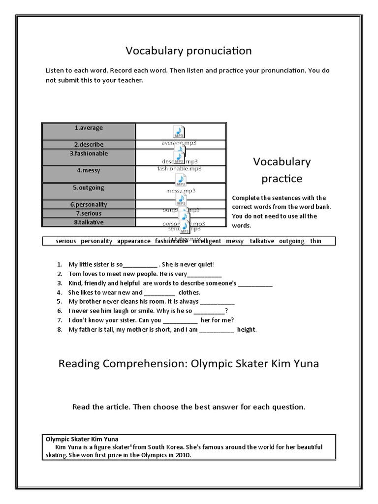 Unit 1 | PDF | Figure Skating