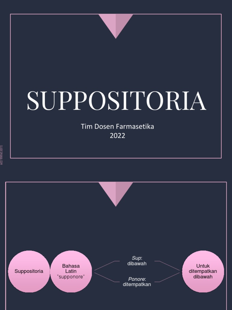 09 Suppositoria | PDF
