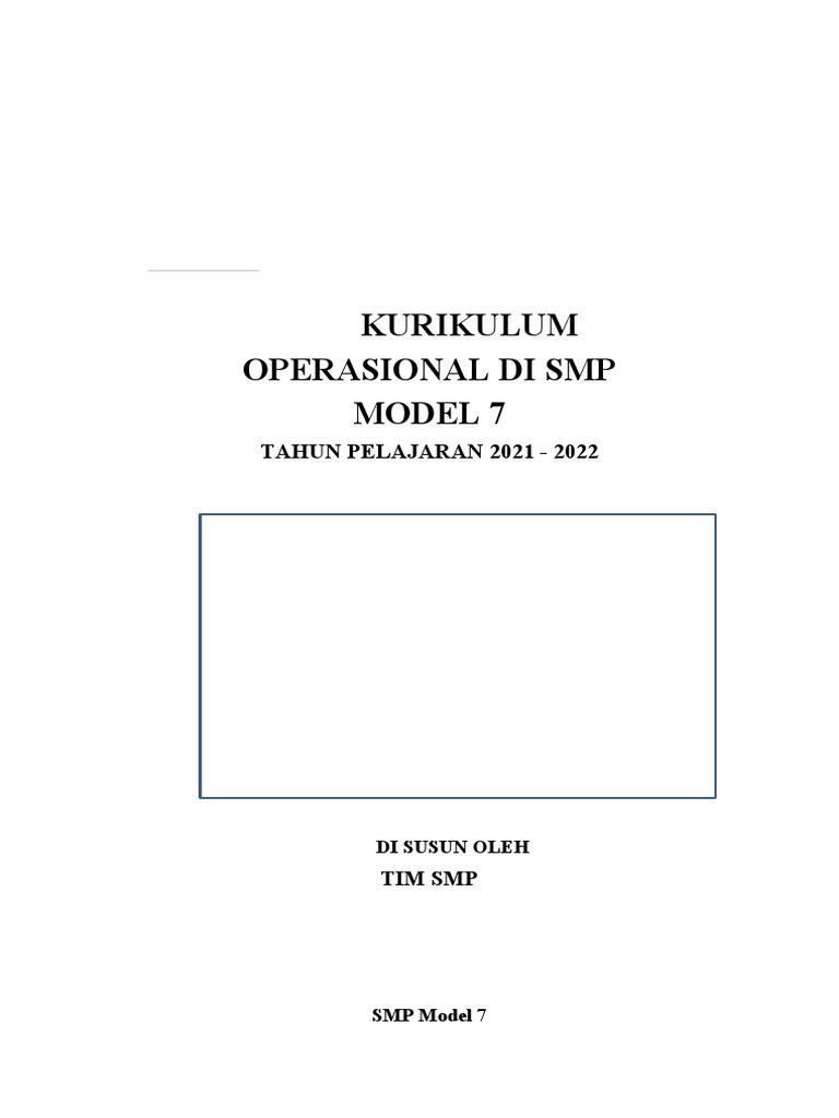 Contoh KOSP - 2 | PDF