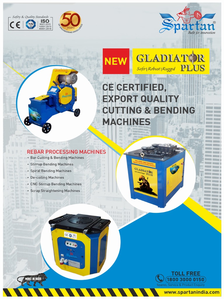 Cutting Bending Machine | PDF | Electric Motor | Sheet Metal