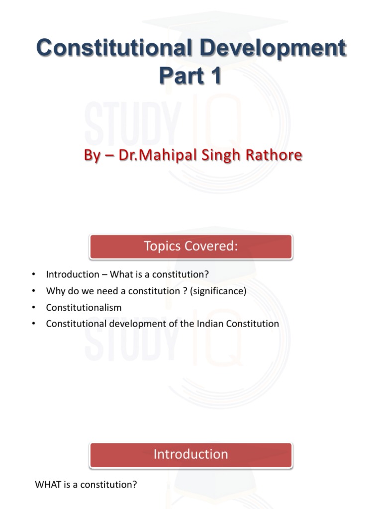 Historical Background (Pre-1857) | PDF | Constitution | British Raj
