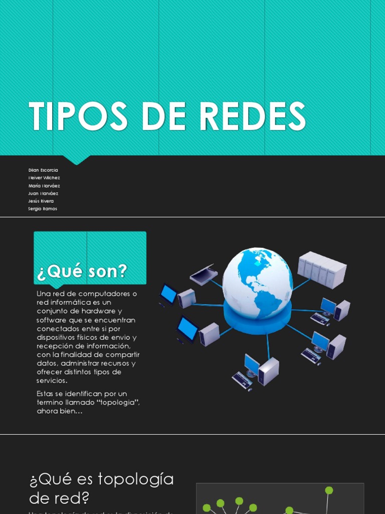 Tipos de Redes-1 | PDF | Topología de la red | Ciencias de la Computación