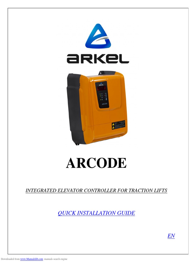 Arcode EN | PDF | Elevator | Liquid Crystal Display