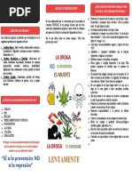 Triptico Adicciones | PDF