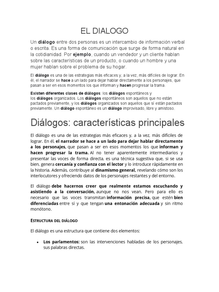 El Dialogo 23 - 05 - 22 | PDF | Diálogo | Narración