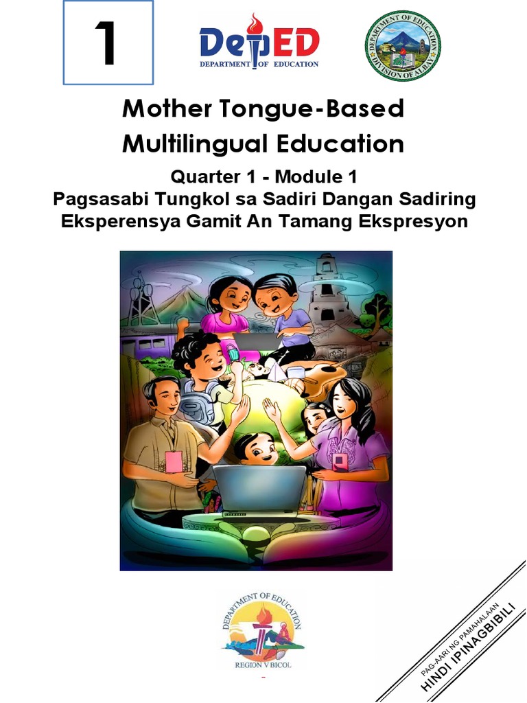 MTB Mle1 Q1 M1 | PDF