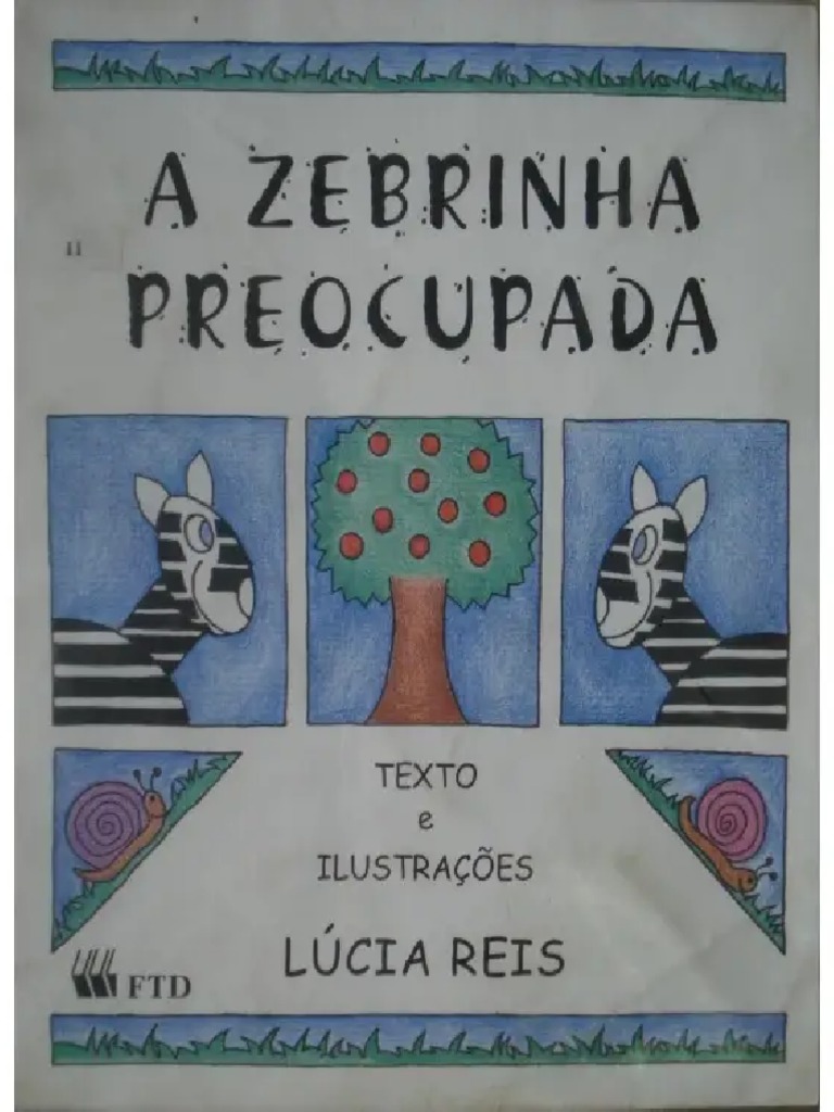 A Zebrinha Preocupada | PDF