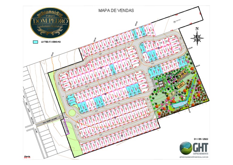 Mapa Loteamento | PDF