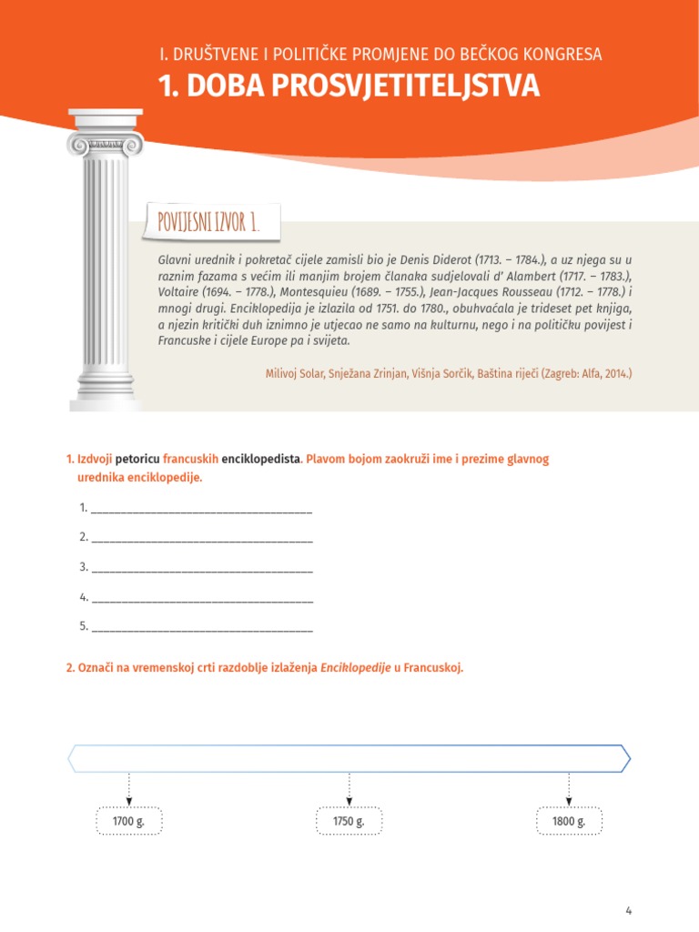 Povijest - Zadatci Za Vježbu | PDF