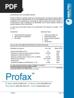 Hojas Técnicas PP Propilven 2004 | PDF | Extrusión | Alimentos