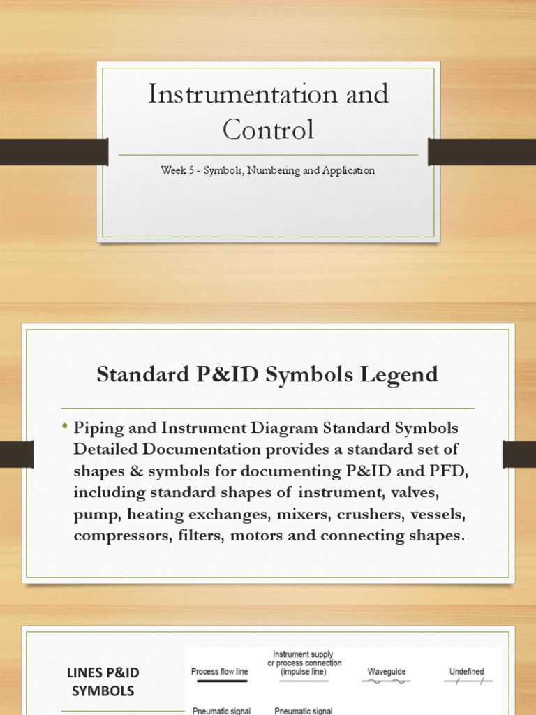 P&ID Symbols and Numbering Guide | PDF | Valve | Flow Measurement