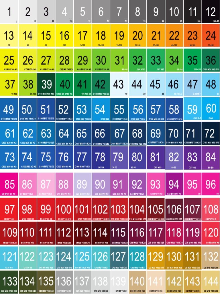 CARTA Colores 2022 | PDF