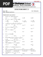 Class VII TO VIII NSAT-QP | PDF | Mathematics