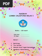 Kelas 1 - Modul Calistung 01 | PDF