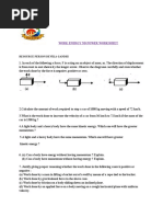 Work and Energy Numericals Class 9 CBSE | PDF | Kilowatt Hour | Force