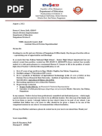 Request Letter - Pruning of Tree | PDF
