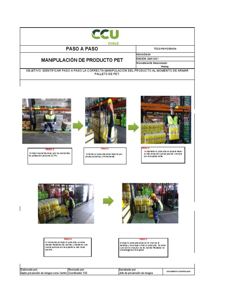 Pap Manipulación de Producto Pet | PDF