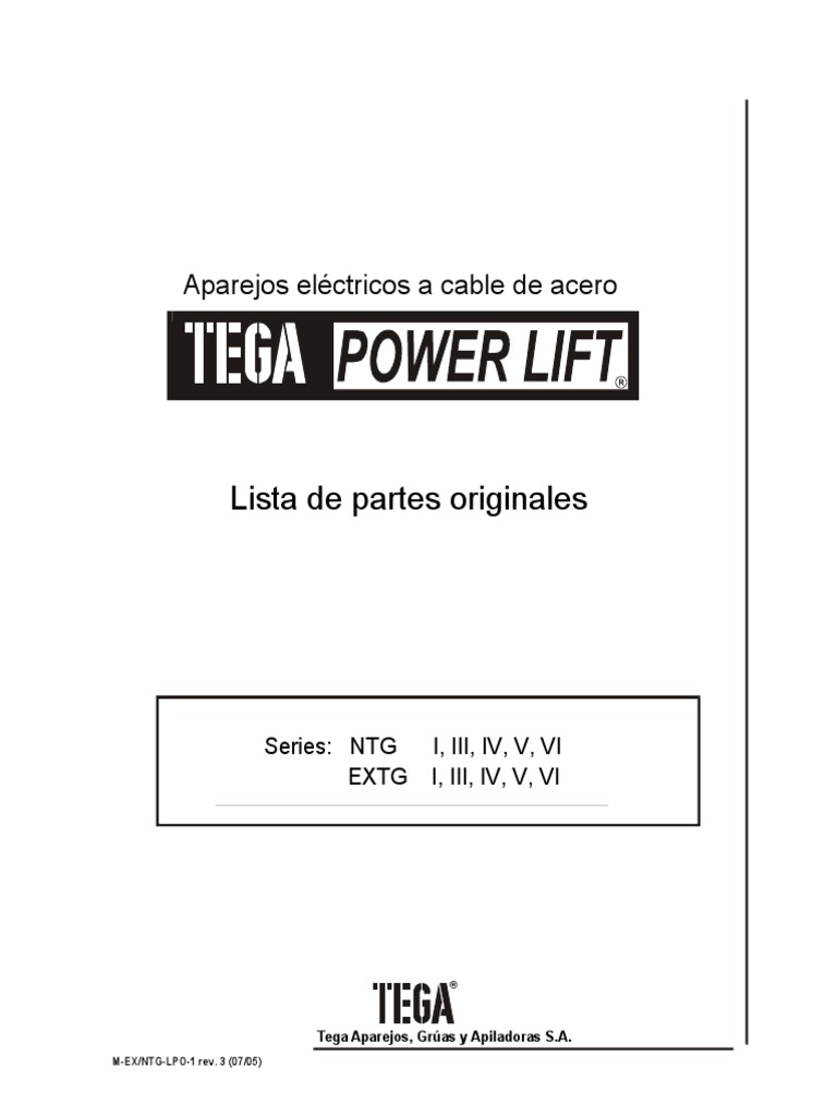 M-NTG-LPO-1 Rev3 (07-11-07) | PDF | Tornillo | Arandela (Hardware)