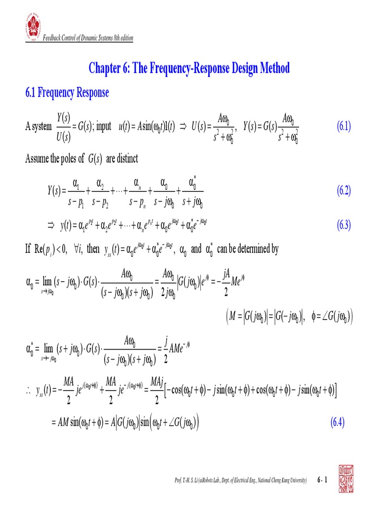 Control - System - Chapter 6 - 8E | PDF | Electronics | Electronic Engineering
