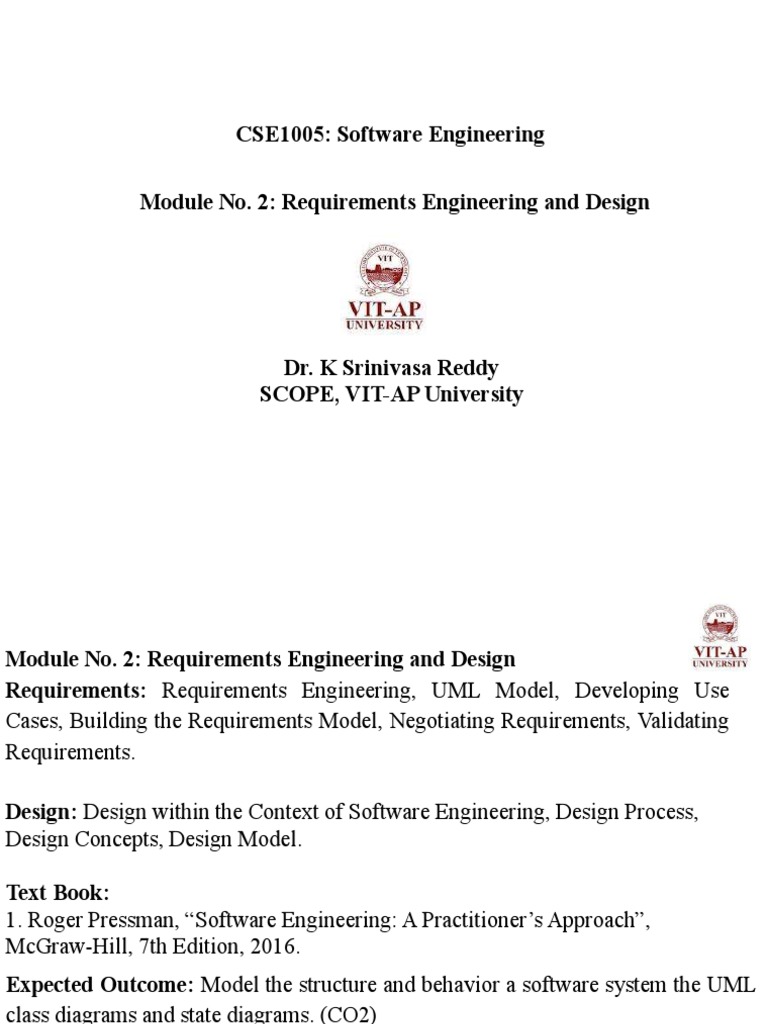 Module 2 - Requirements Engineering | PDF | Use Case | Unified Modeling Language