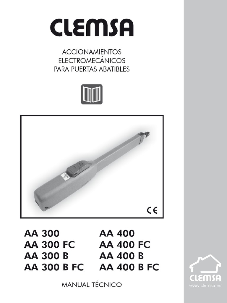 AA 300 MANUAL USUARIO INSTALACIONnn | PDF | Tornillo