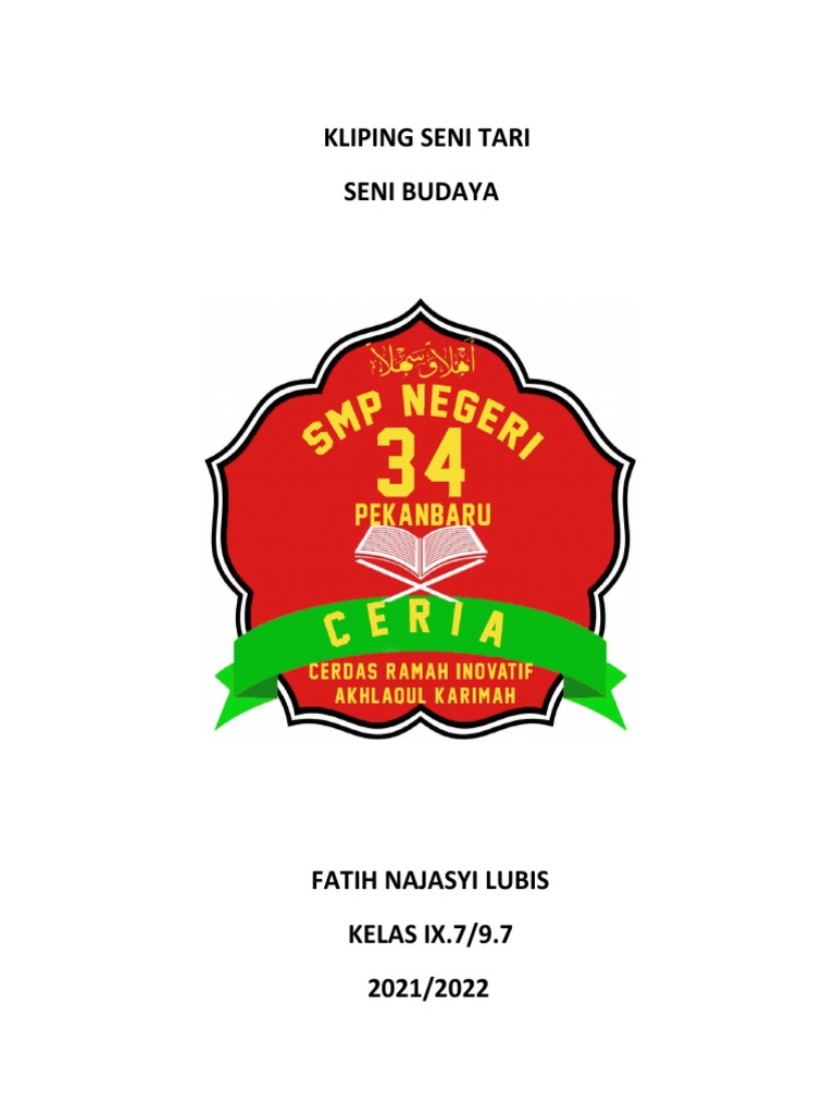 Kliping Seni Tari | PDF