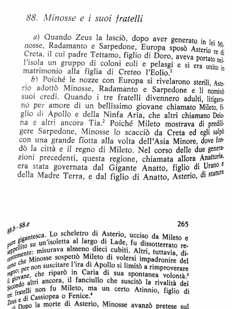 Minosse | PDF