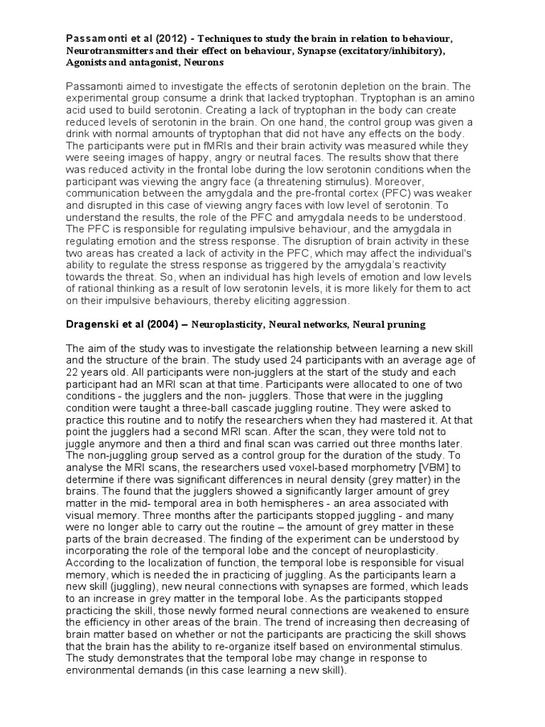 Psychology Studies | PDF | Memory | Recall (Memory)